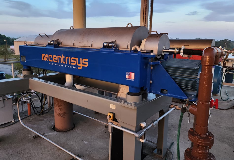 Decanter Centrifuge USA Manufacturer | Centrisys