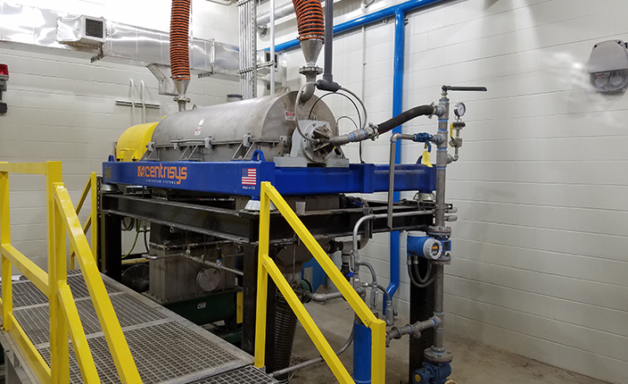 Plant Uses Sludge Thickening Centrifuge to Thicken WAS Before Digestion