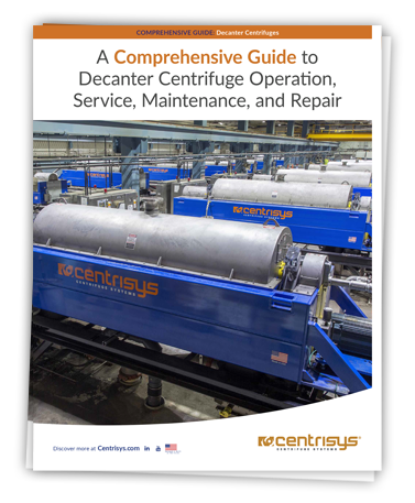 A Comprehensive Guide to Decanter Centrifuge Operation, Service ...